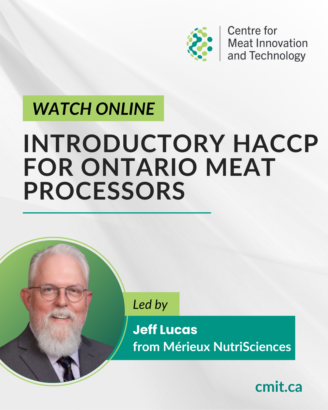 Centre for Meat Innovation & Technology (CMIT)